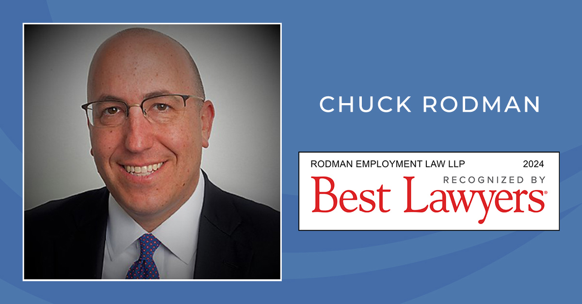 Chuck Rodman Recognized in The Best Lawyers in America® 2024